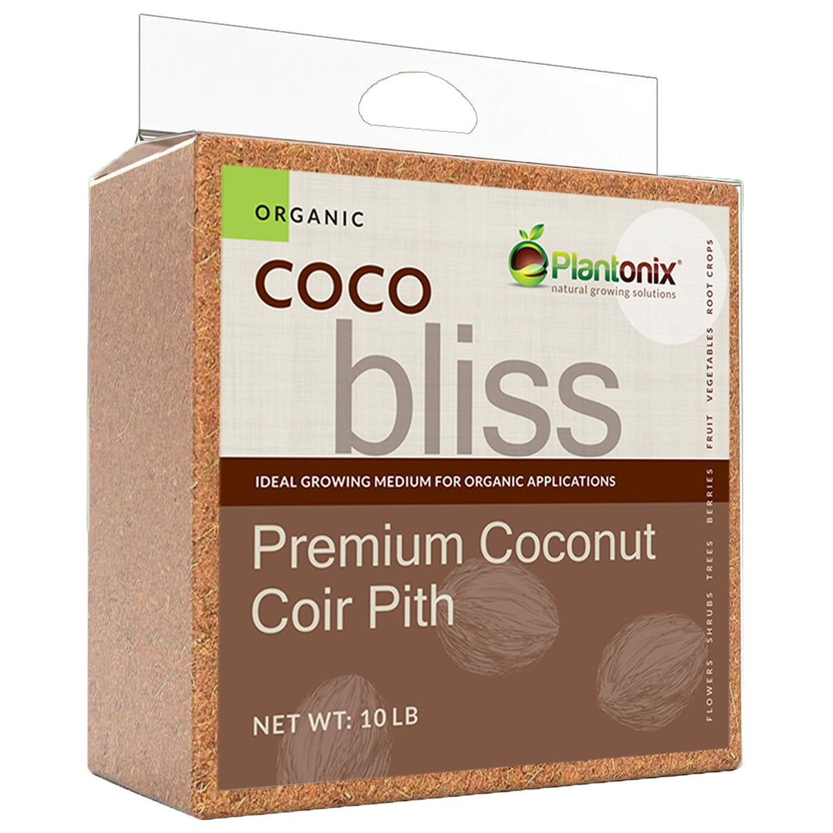 Coco Bliss - 10 Lb Coco Coir Blocks - Free Shipping Included – Murphy ...